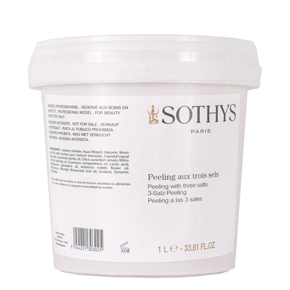 Sothys Three Salt Peeling Body Scrub 1L - Experience Luxurious ...